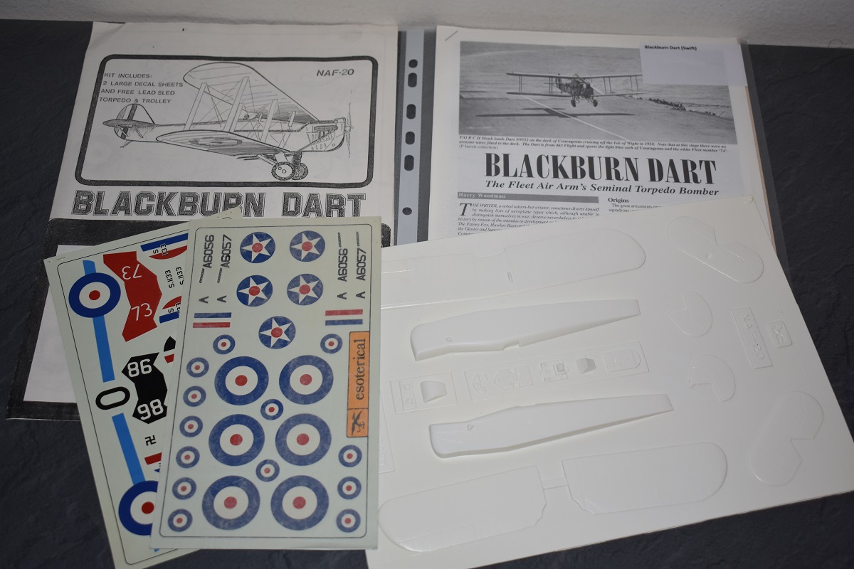 Esoteric 1/72 Blackburn Dart - Work in Progress - Aircraft ...