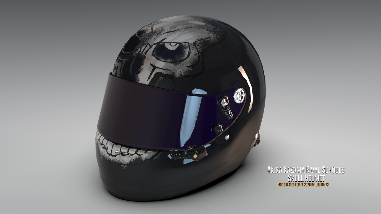 [F1_2021 Helmet] Akira Kazama Rival Schools -Cranium- 1_02 – When ...
