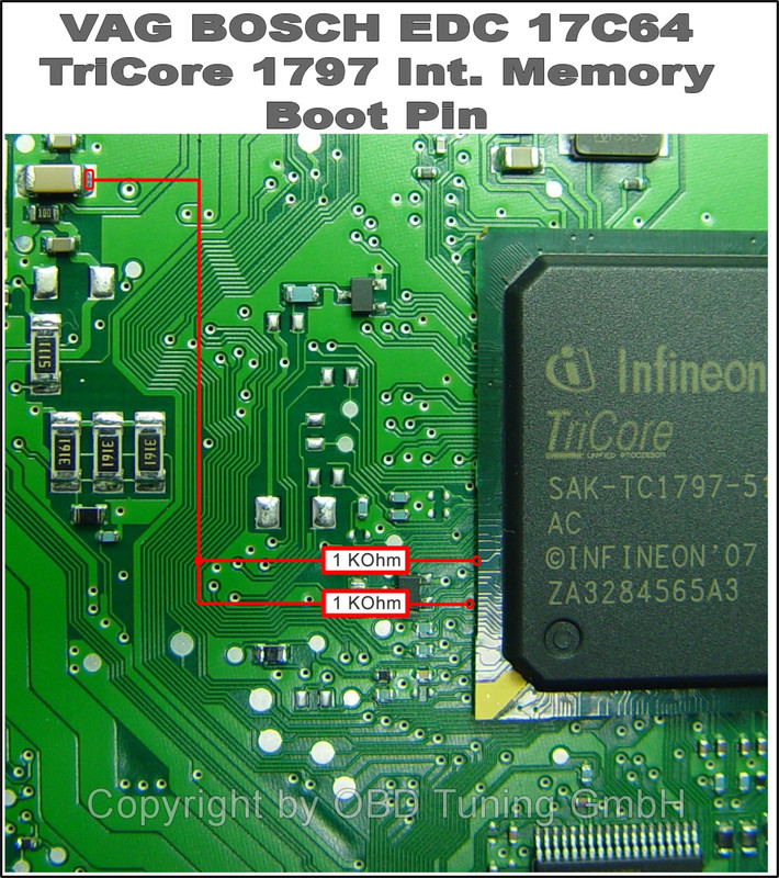 VAG EDC17 C64 Boot pin — Postimages