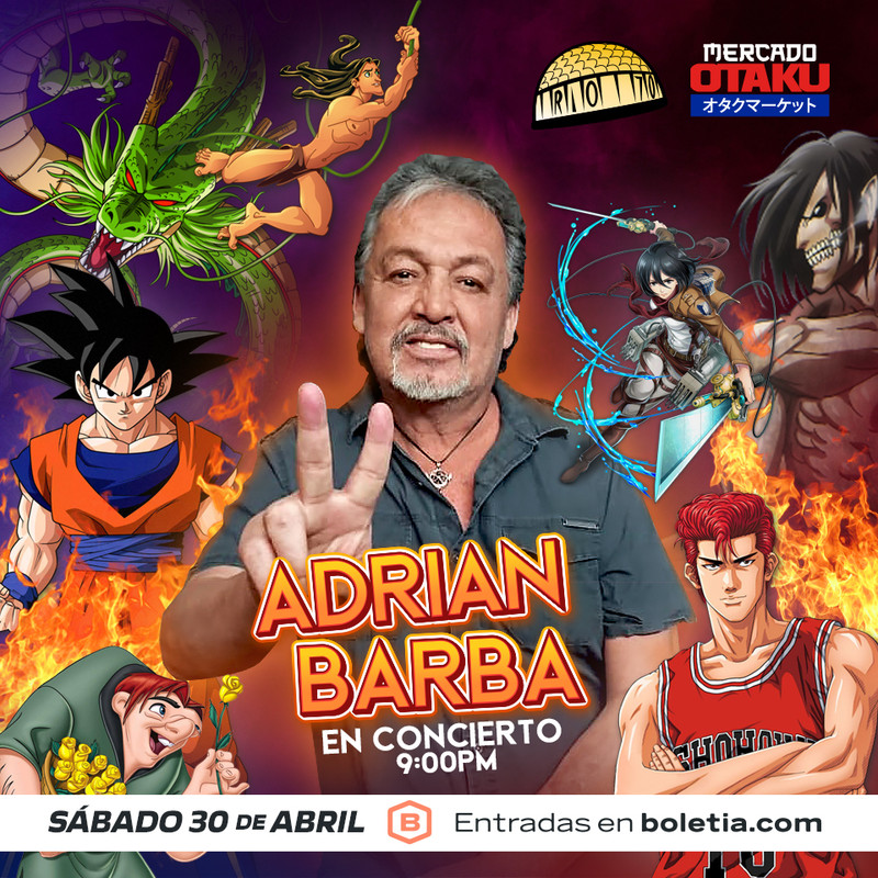 Compra boletos para Adrian Barba en concierto - Boletia