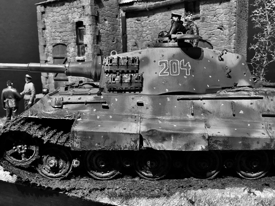 1/35 Tamiya King Tiger Christmas Eve at La Gleize Diorama - Non-LSP ...