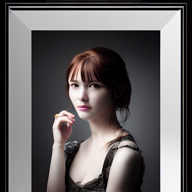 portrait photo headshot by mucha, sharp focus, elegant, render, octane ...