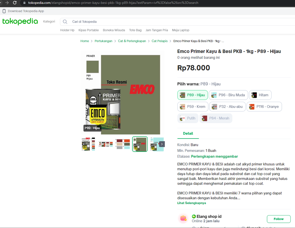 Cat kayu (cat dasar) ex Emco 3 — Postimages