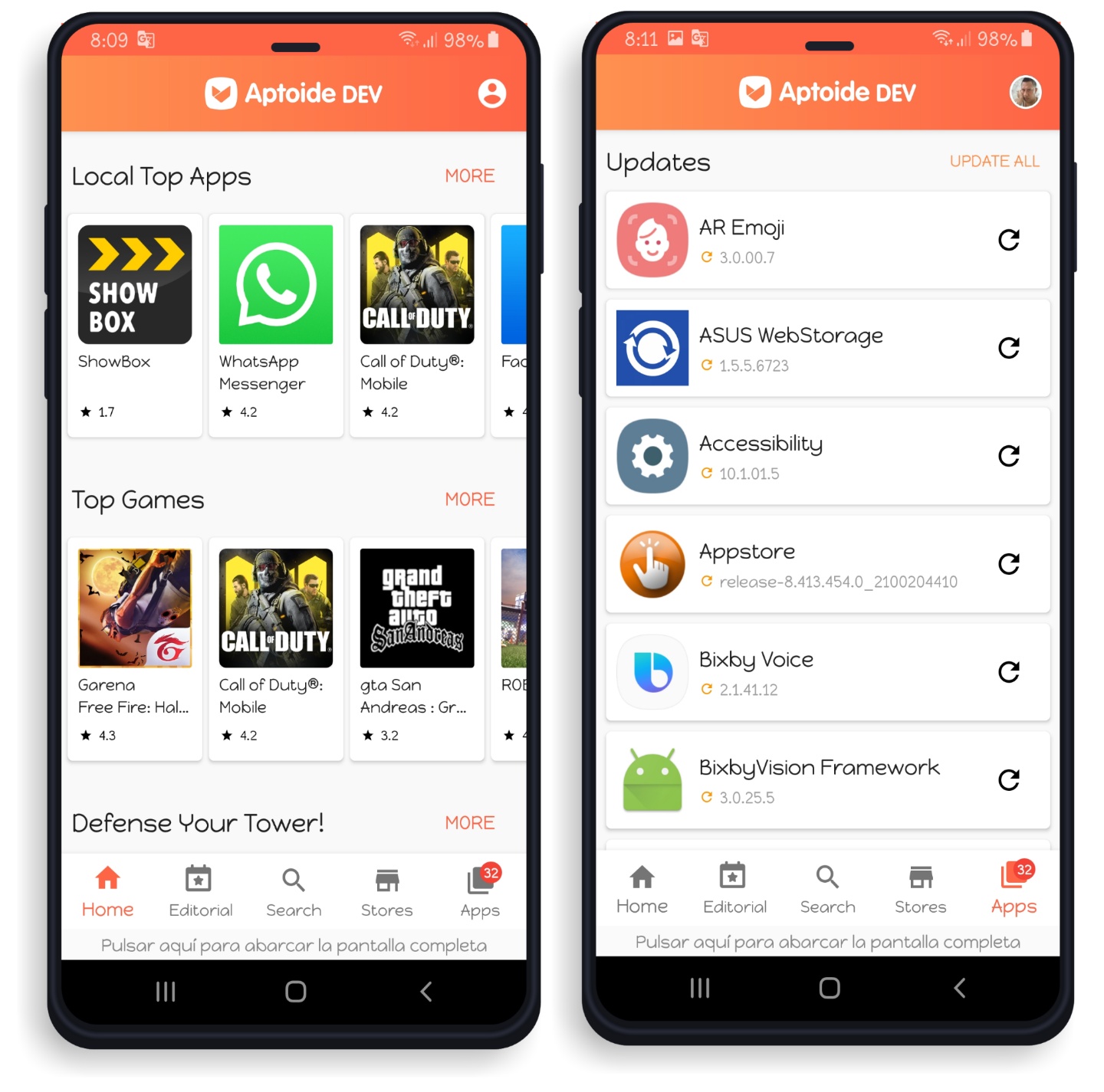 Aptoide Dev v9.11.0.3.20191130 [Mod AdFree]