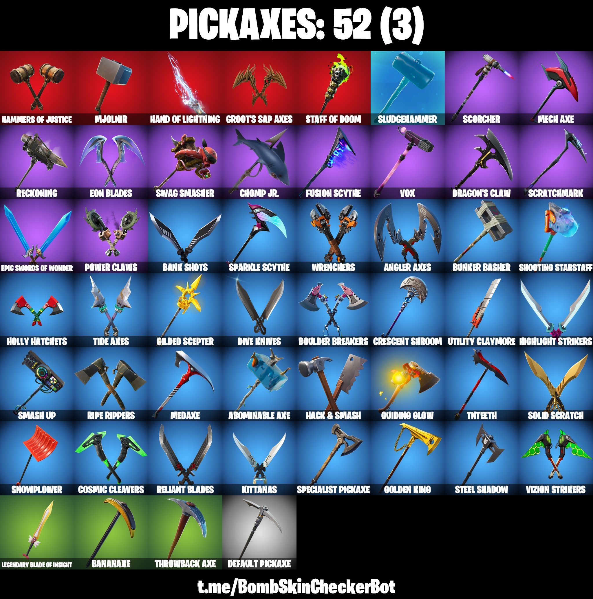 Pickaxes — Postimages