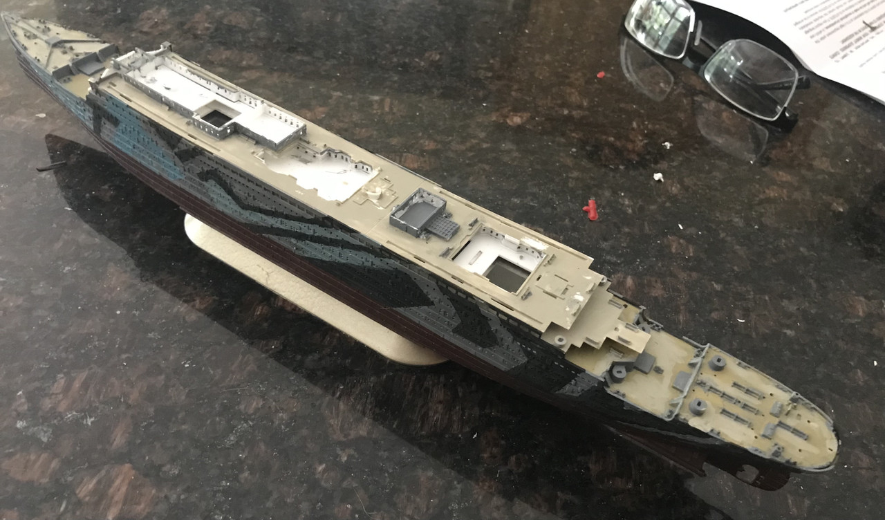 RMS Olympic - Revell Titanic conversion - Page 2 - Big and British GB ...