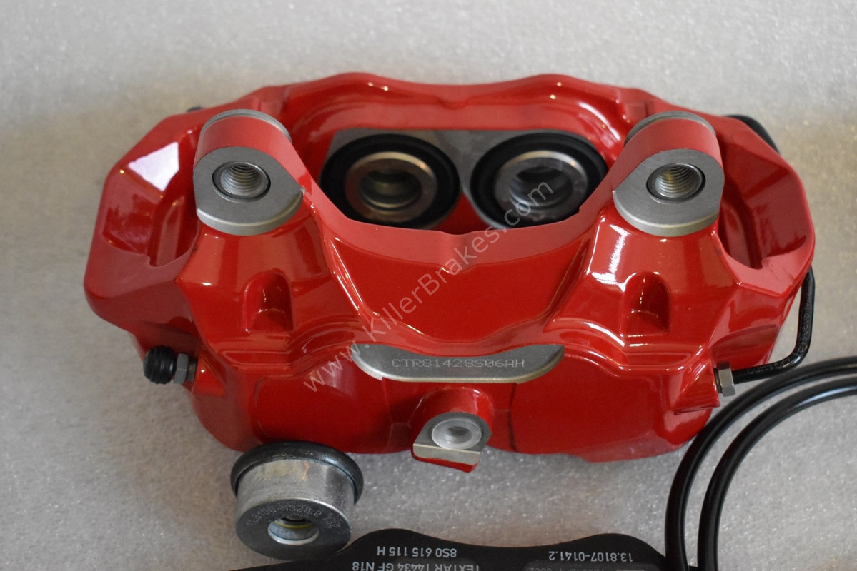 Audi TTS 8 S 4 Pot Brake kit Upgrade Club Sport brake discs NEW Red ...