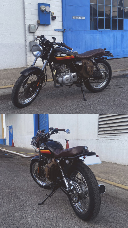 2018 TU-250 Custom Brat Style - TU250 Riders