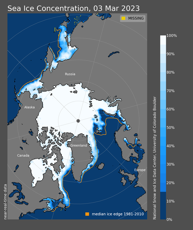 sea ice March 3 — Postimages