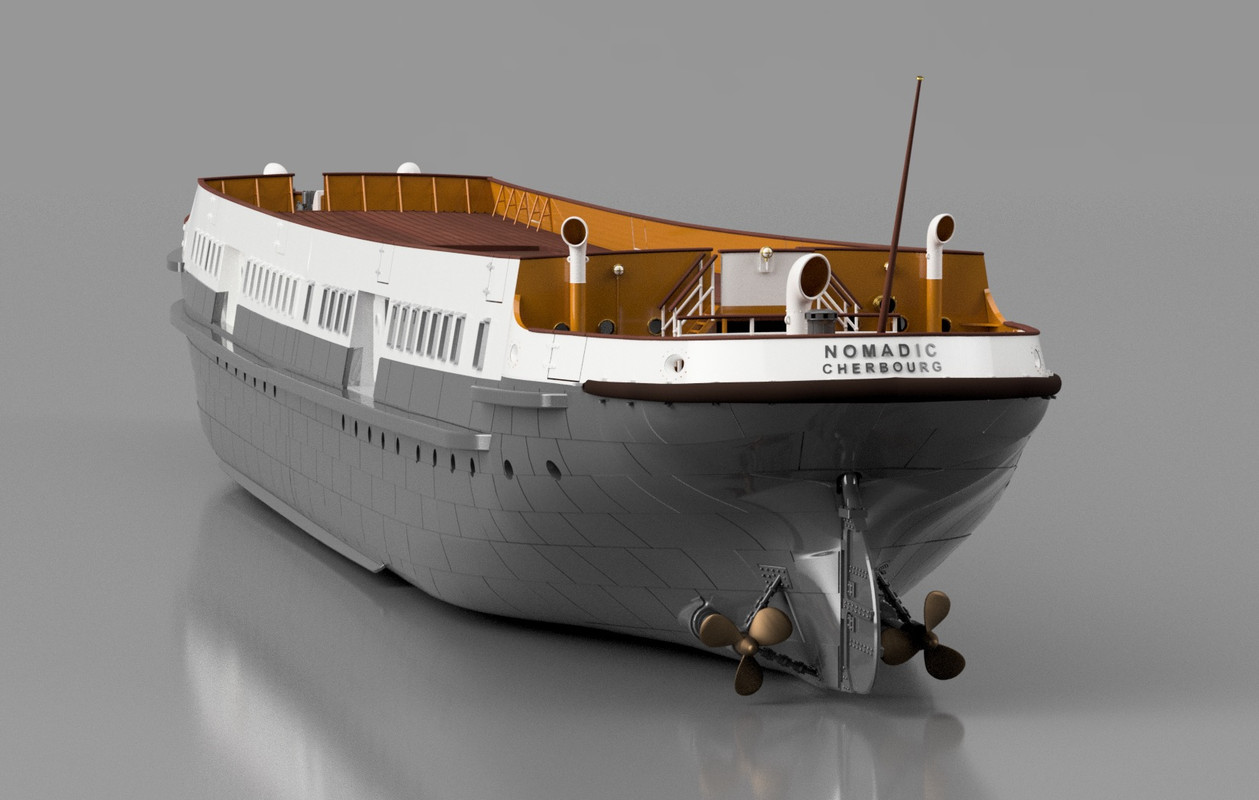 The Ship Model Forum • View topic - SS Nomadic, Titanic's Little Sister ...