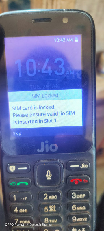Lyf Jio F211 show sp lock remove but still lock - GSM-Forum