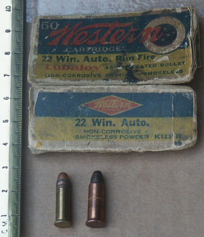 22 caliber Winchester Automatic Rimfire cartridge — Postimages