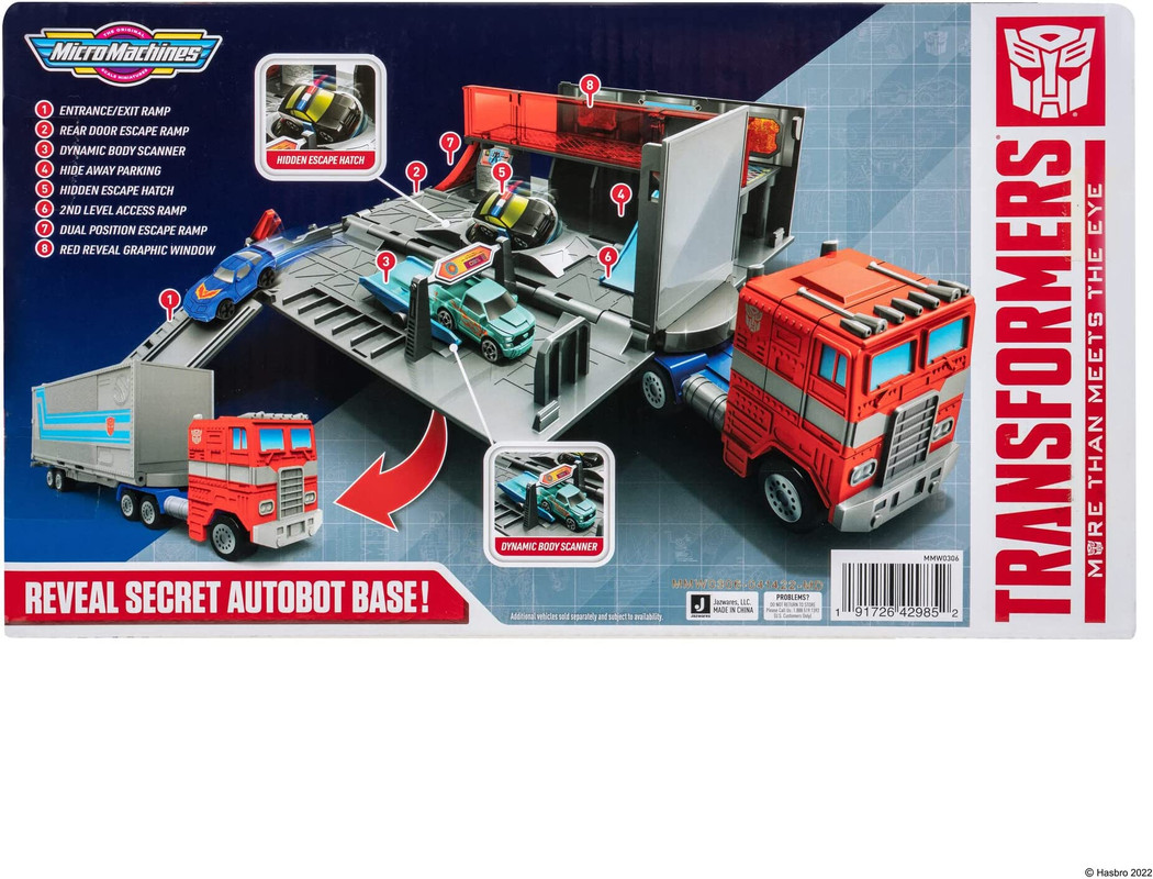 Micro Machines Optimus Prime Hauler PLAYSET 07 — Postimages