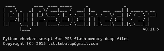 PS3 - PyPS3checker by littlebalup | PSX-Place