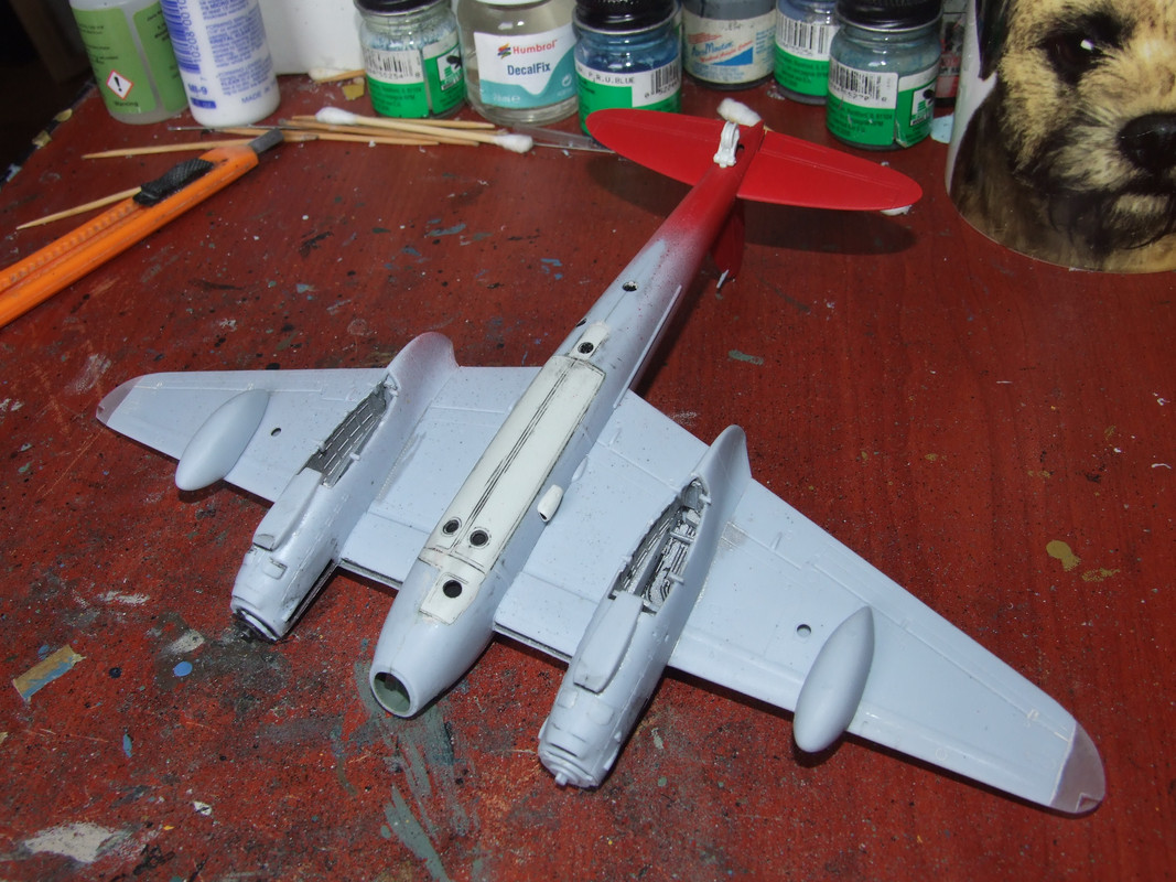 1/72nd New Airfix Mosquito converted using Freightdog Models parts ...