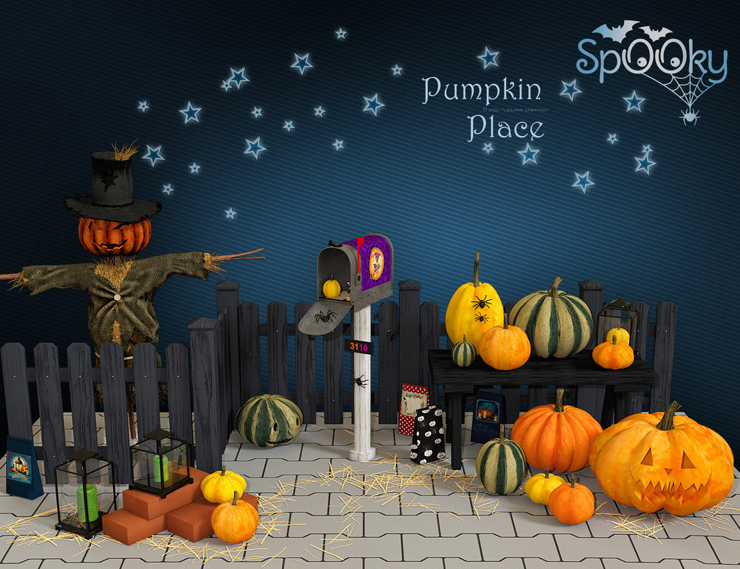 Pumpkin Place 2026 - Free Daz 3D Models