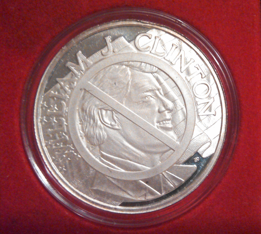 1993 Bill Clinton Inaugural Silver Medal | Coin Talk