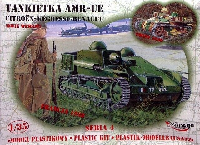 AMR-UE Tankette Mirage-Hobby 1/35 - Ready for Inspection - Armour ...