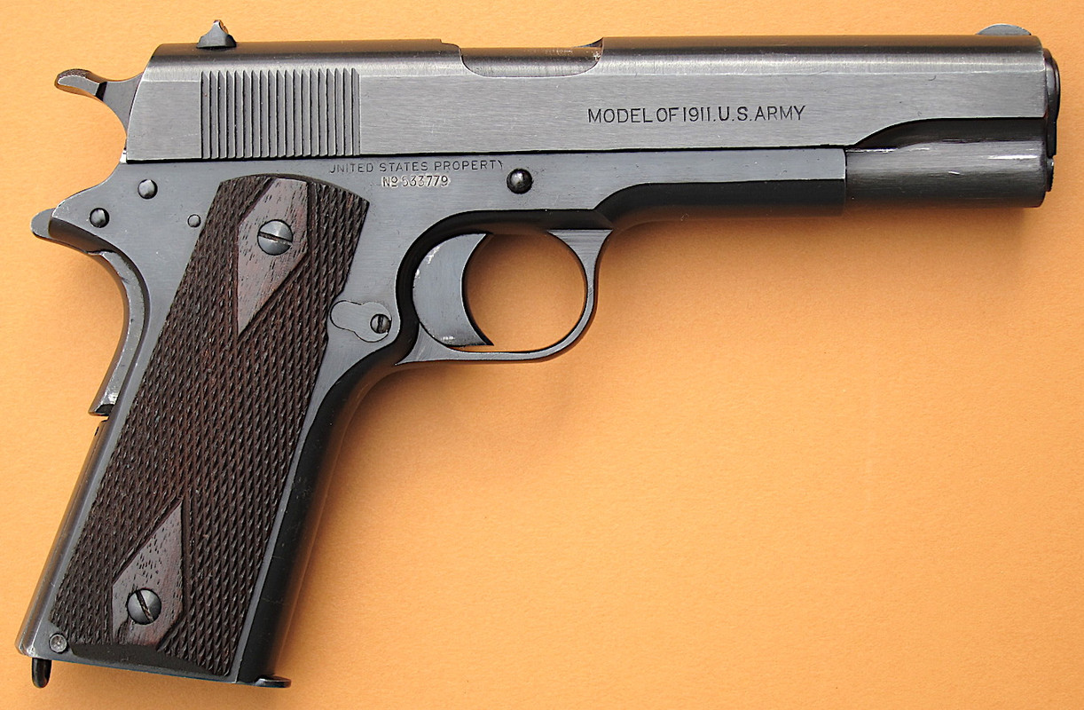 Colt 1911 black army finish 1918 | Colt Forum