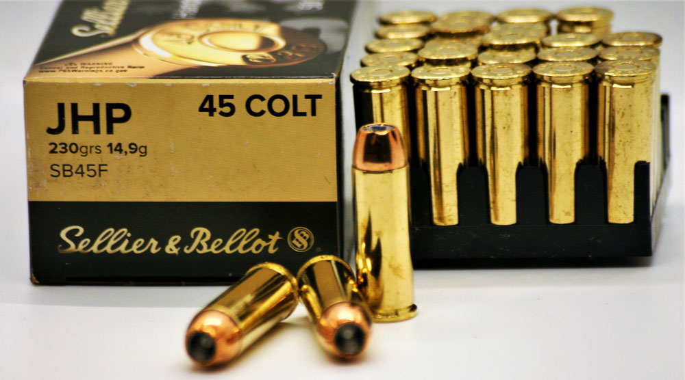 45 Colt & 410 Judge Combo Sellier Bellot 45LC JHP + 410 Critical Def 70 ...