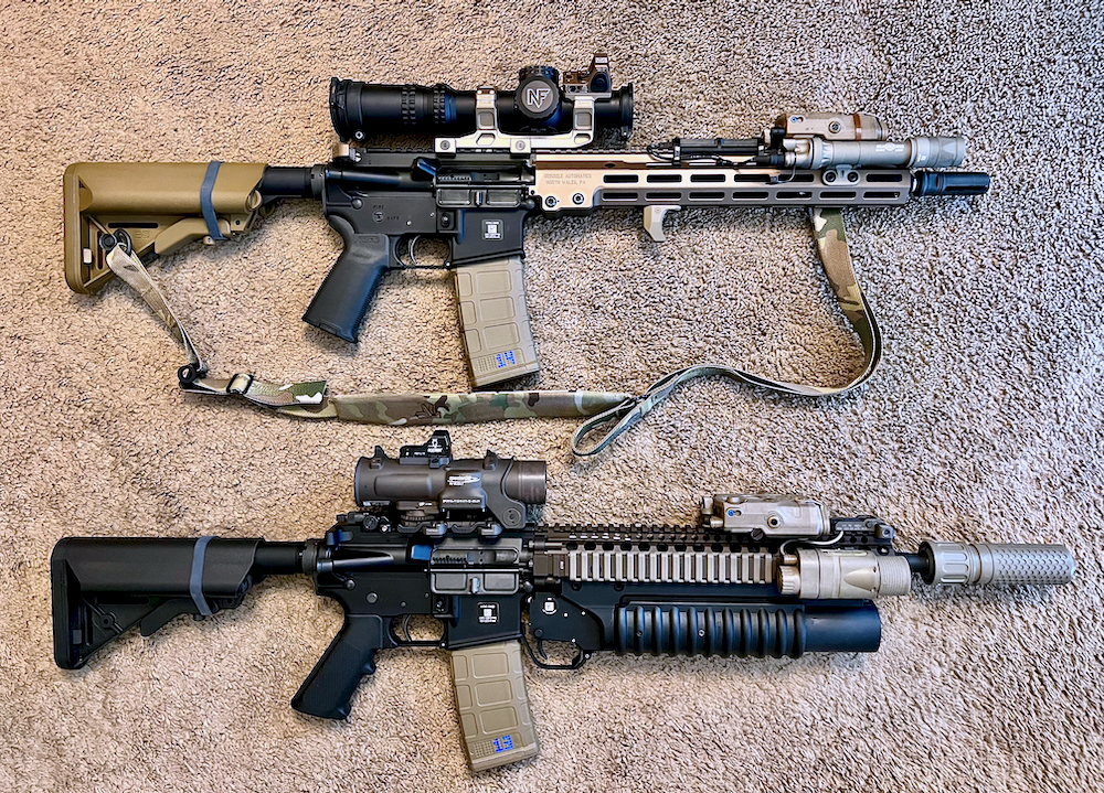 Official M4A1 USASOC URG-I and NSW URG-I and Clone Picture and ...