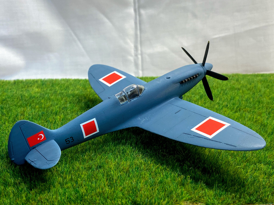 Turkish Photo Spitfire - MPM PRXIX 1/72 - Ready for Inspection ...