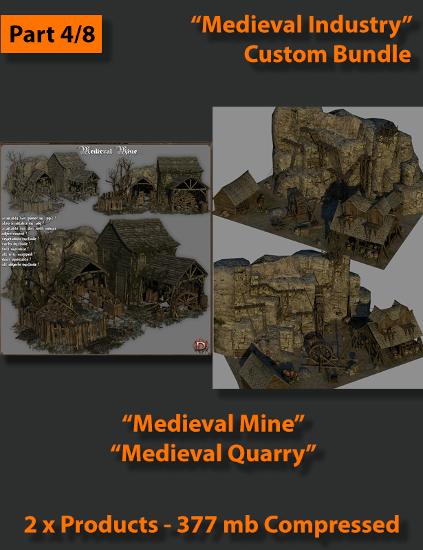 Quarry - Free Daz 3D Models