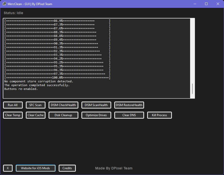 GitHub - xDPixel/Merc-Clean-GUI: This project turns merc clean project ...