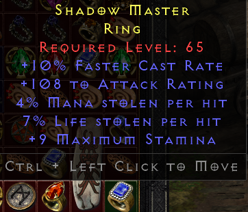 Iso Nice Fcr Mana Leech Ring - Topic - d2jsp