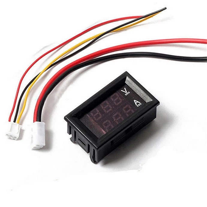 VOLTMETRU si AMPERMETRU auto 0-100V 0-50A 0-100A 100 V 50 A 100 A cu ...