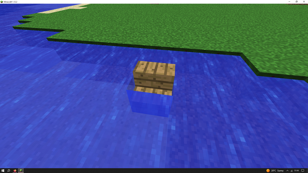 1.12.2 Tutorials #2: How to "Waterlog" Non-Full Blocks (0 Mods Required)