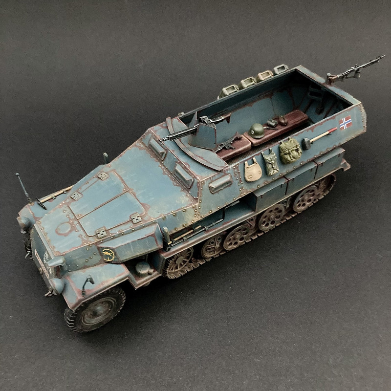 Tamiya 1/35 German Hanomag Sd.Kfz. 251/1 - Ready for Inspection ...
