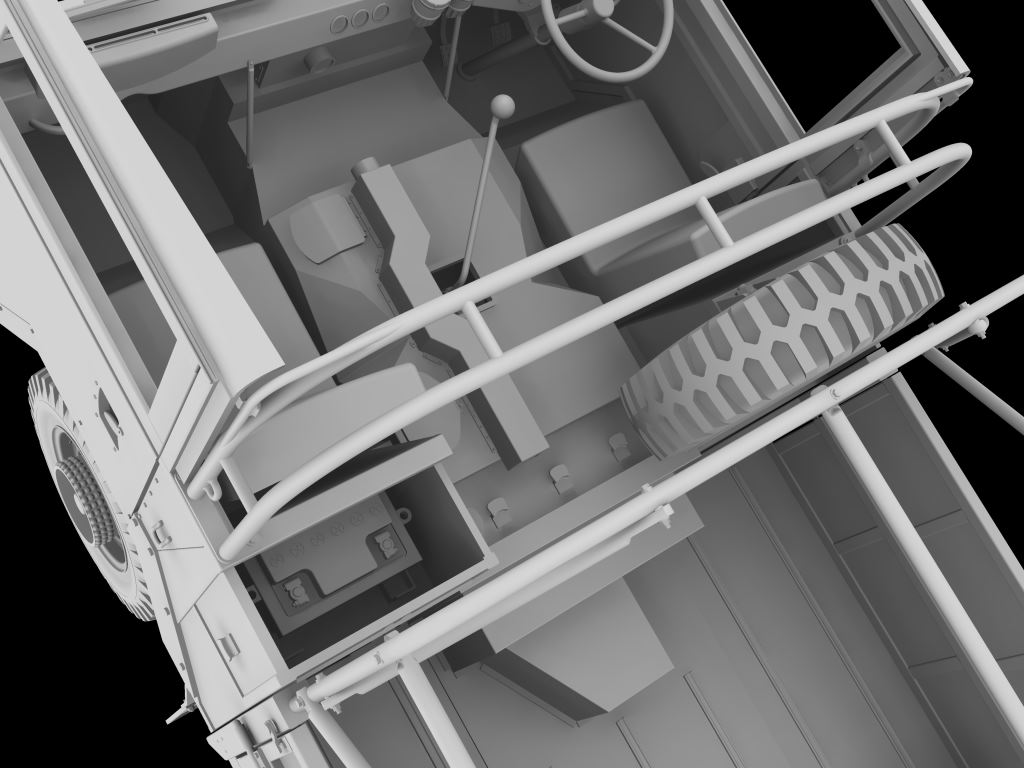 35th Scale Land Rovers Models Design for 3D Printing. - Work in ...