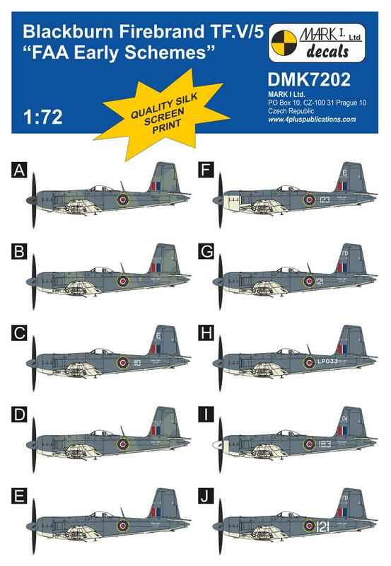 1/72 - Blackburn Firebrand TF.Mk.4 & 5 by Valom - released - new TF.5 ...