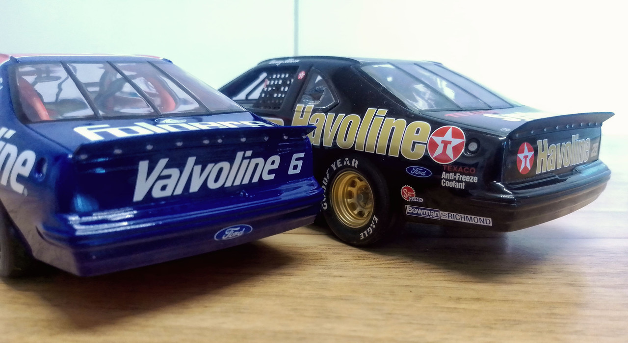 Nascar. #6 & 28. The 'Lines' Thunderbirds. - Ready For Inspection ...