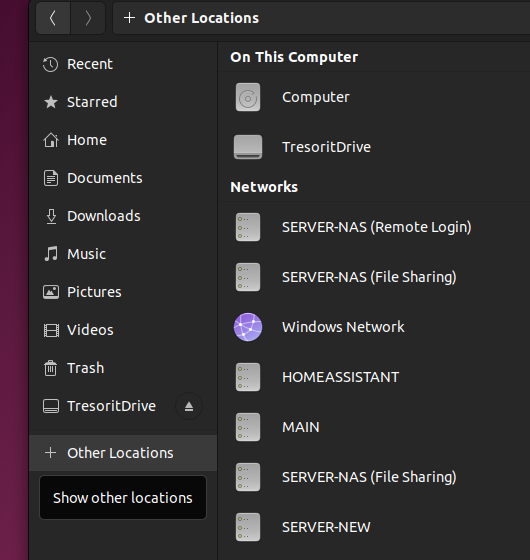 Apps can't see/access network drives. : r/linux4noobs