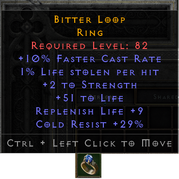 Bitter Loop Ring - Topic - d2jsp