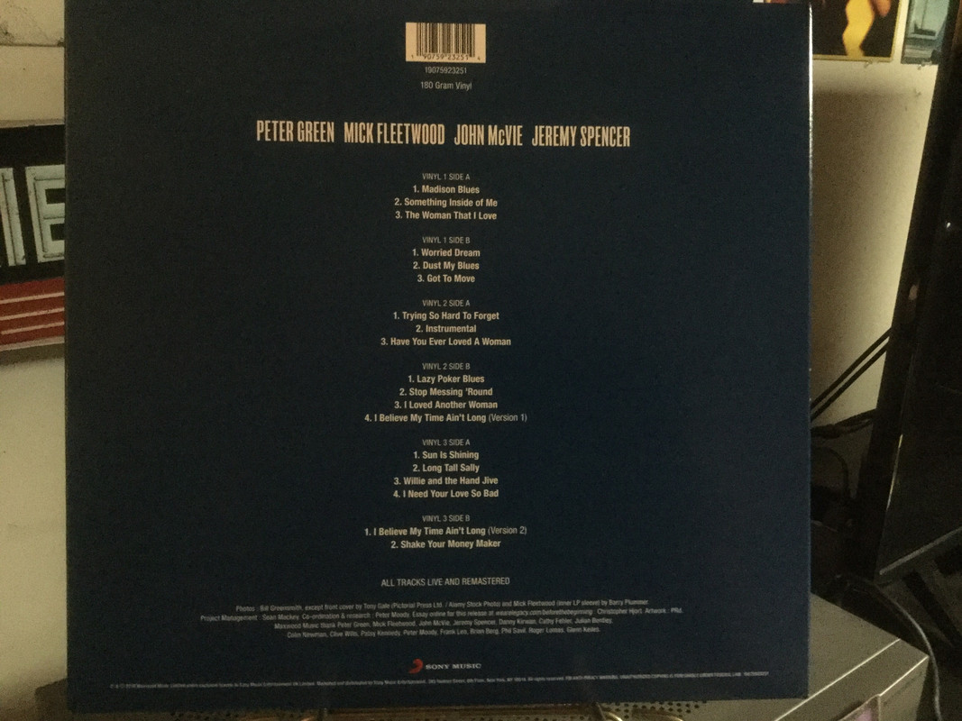 Fleetwood Mac / Before The Beginning 1968-1970: Rare Live & Demo ...