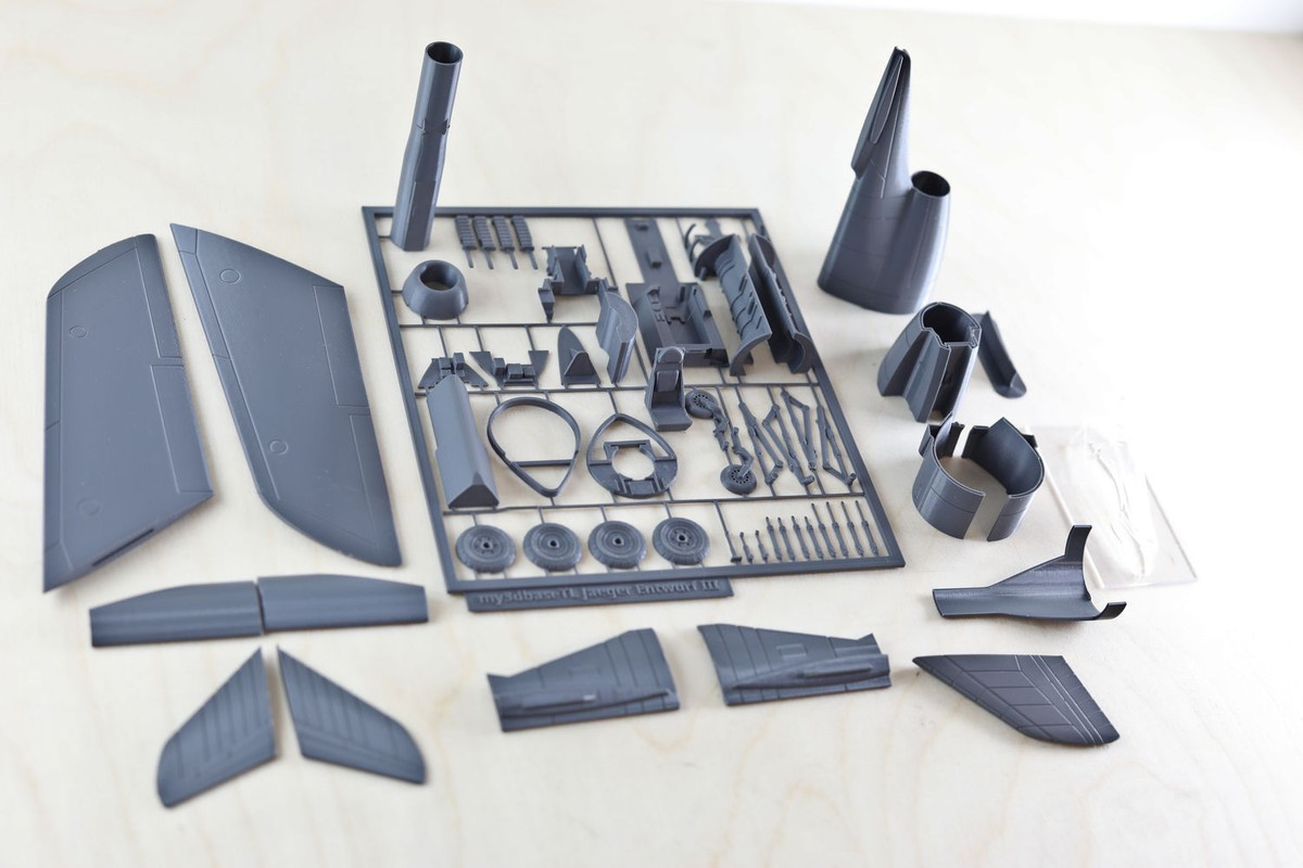 1/48 & 1/72 - Focke-Wulf TL-Jäger 3D printed kits by My3dbase GmbH - released - The Rumourmonger ...