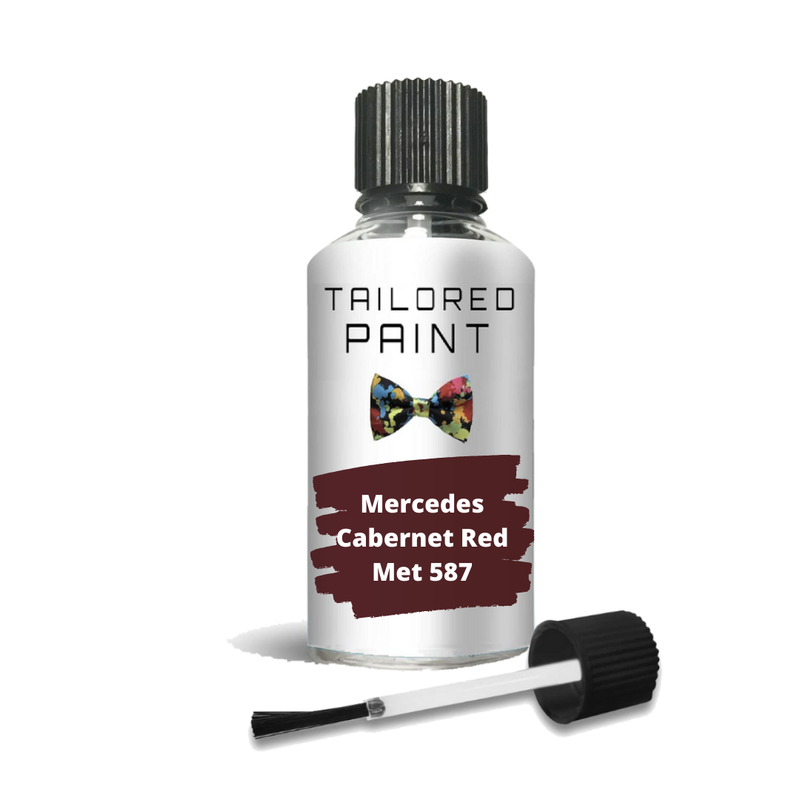 For Mercedes 2000-Present Cabernet Red Met 587 Touch Up Paint | eBay UK