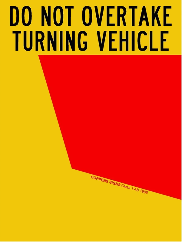 Overtaking LH Sign — Postimages