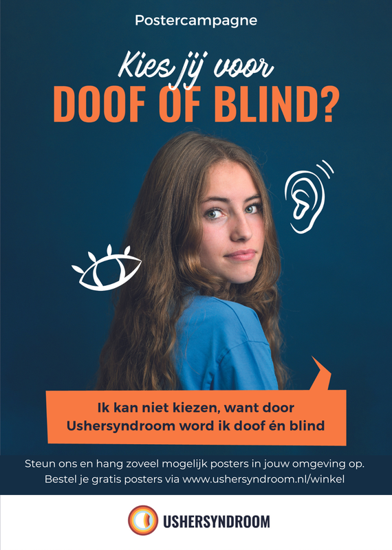 Postercampagne Ushersyndroom 2 — Postimages