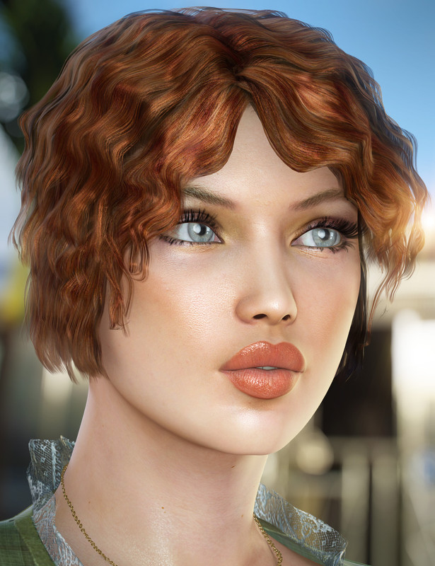 Finger Wave Bob + Colors 2026 - Free Daz 3D Models