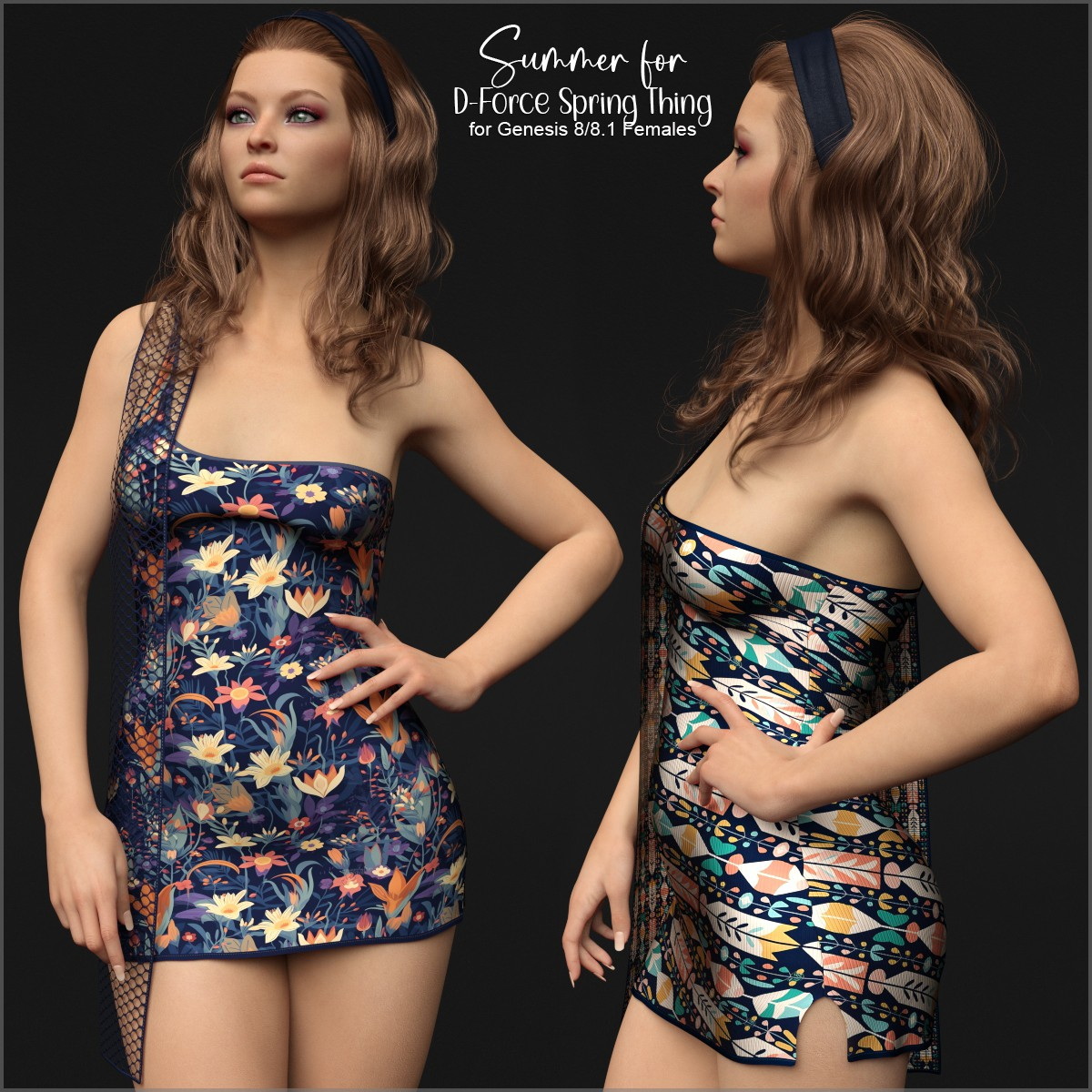 (ANON FILLED 2023-07-04) Summer For RP-DForce Spring Thing - Free Daz 3D Models