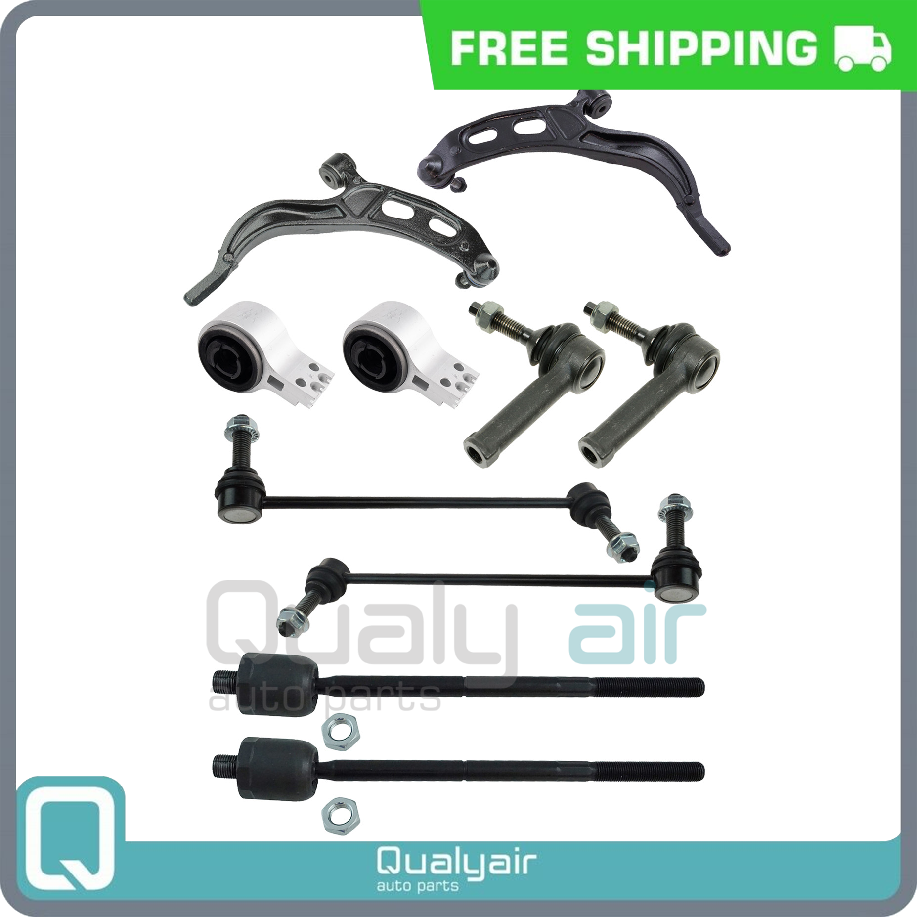 Front Control Arm & Suspension Kit for 10-12 Ford Flex - 10pcs | eBay