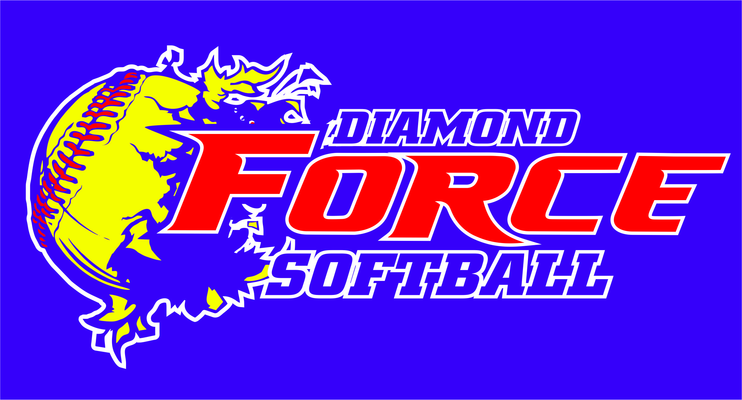 DIAMOND FORCE SOFTBALL LOGO — Postimages