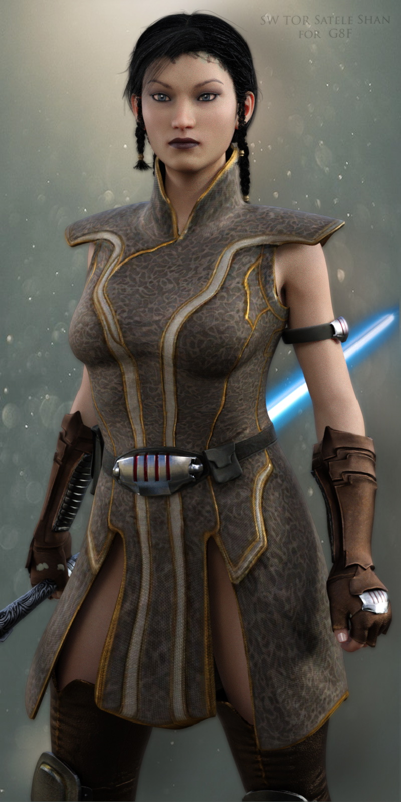 Sw Tor Satele Shan For G8f Free Daz 3d Models