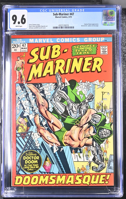 FS: CGC High Grade Bronze Age Spideys, Avengers, Batman, Brave and the Bold, Caps, FFs, Subbys ...