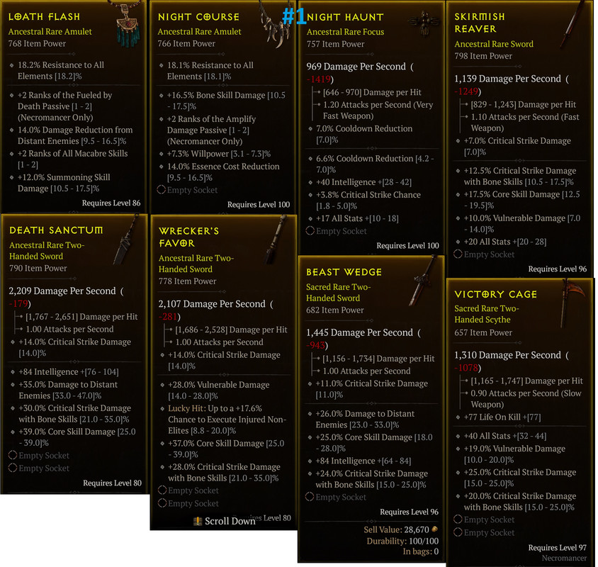 Sce: All Necro Items - Topic - d2jsp