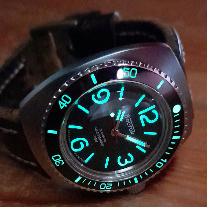 Vostok 090 sandwich dial mod. - Genuine Watches - RWG: Replica Watch ...